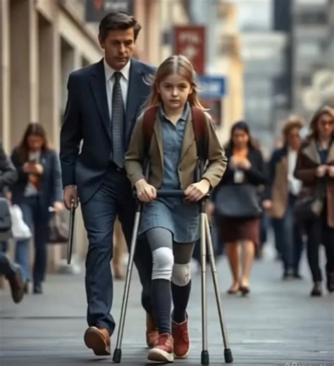 48K views · 46 reactions | 﫢 He knocked away her crutch like it was...