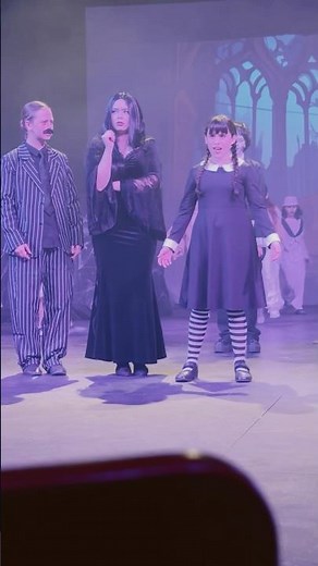 Adam’s family jr - One normal night #singing #Wednesday
