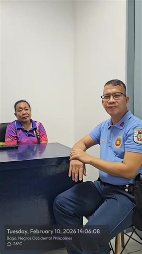 KAMUSTAHAN SA BARANGAY | BRGY. ABUANAN "KAPULISAN AT KOMUNIDAD: KWENTO NG PAGKAKAISA" Another episode of Kamustahan sa Barangay by PCMS Agustin D Alicante of Bago CCPS, featuring an interview with Ma’am Haide Laureano, VAWC Desk Officer of Barangay Abuanan. The activity featured a human-centered dialogue focused on the proactive programs and essential functions of the VAWC Desk in safeguarding the rights of women and children. #BagongPNPparasaBagongPilipinasSerbisyongMabilisTapatatNararamdaman #