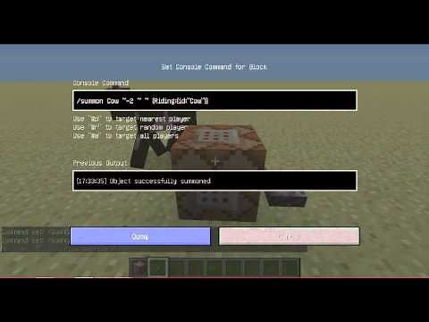 Minecraft Command Block: Summoning and Stacking Mobs