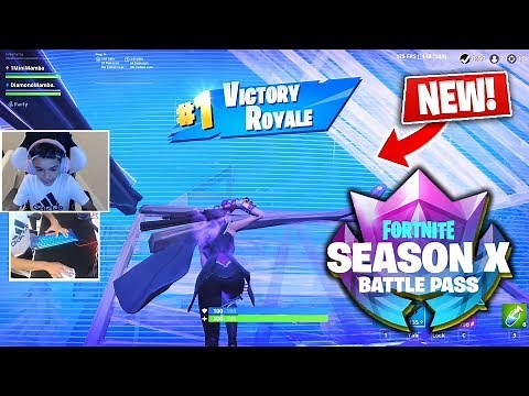 The Best Fortnite Duo In Season 10! Mini Mamba + Diamond Mamba!