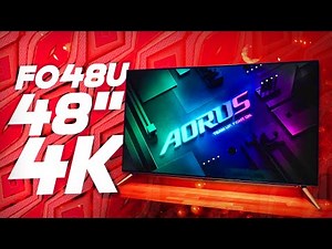AORUS FO48U 120Hz 1ms 4K OLED HDR 48" Gaming Monitor.