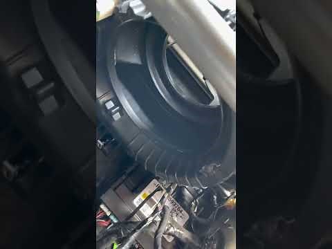 2013-19 Cadillac ATS temperature door blend actuator replacement - PASSENGER side