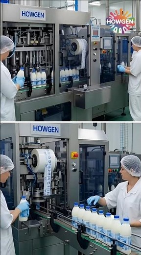 How Milk Is Made in Factory 🥛 | Inside Milk Processing Plant #facts factoryprocess #madeinfactory