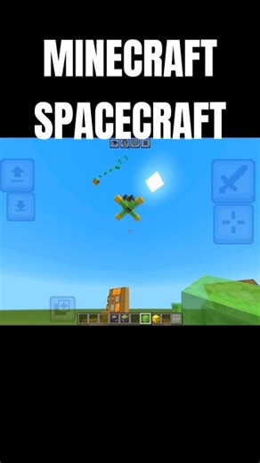 MINECRAFT SPACECRAFT ROCKET BUILD REDSTONE