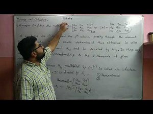 minors and cofactors [matrix L-2]