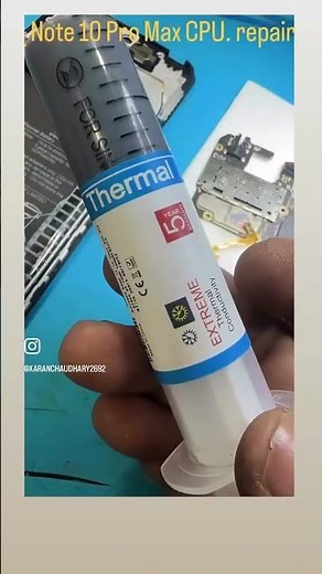 Redmi note 10 Pro Max CPU repair