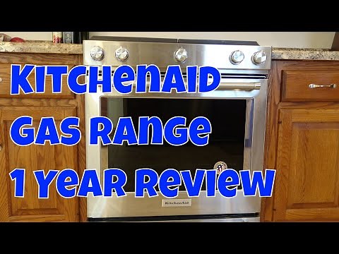 KitchenAid Gas Range 1 Year Review