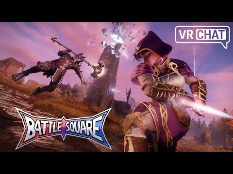 How It Feels Playing THE NEW BEST ACTION RPG PVP GAME ON VRCHAT! [Battle Square]