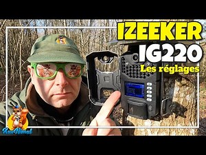 HUNTING CAMERA SETTING ▬?▬ IZEEKER IG220 ? # IZEEKER
