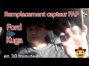 Change your DPF sensor for €10 and 30 minutes. Ford Kuga 2.0tdci 140hp. DPF problems😭 P2002, P2452.