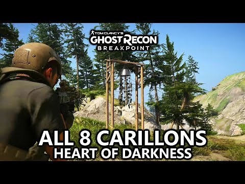 Ghost Recon Breakpoint - All 8 Carillons - Heart of Darkness Achievement/Trophy Guide - Locations