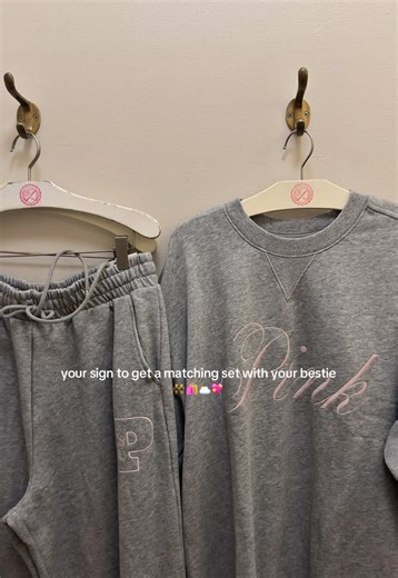 Stylish Matching Sweat Sets for You and Your Bestie