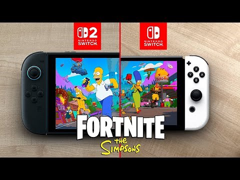 Fortnite | Switch 2 vs Switch Oled