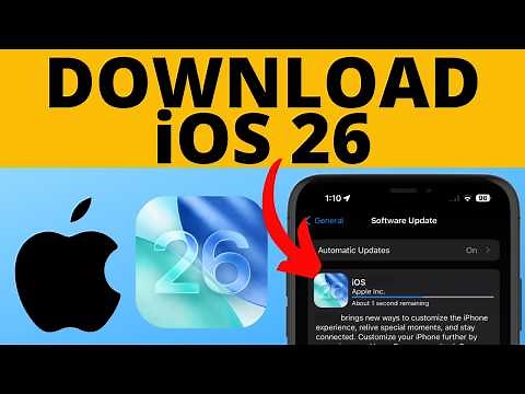 How to Install iOS 26 - Download and Update to iOS 26 on iPhone