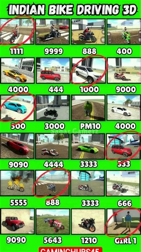 INDIAN BIKE CHEAT CODE 🎯✈️ NEW UPDATES LAUNCH CODE 2026 #shorts #gaming #code