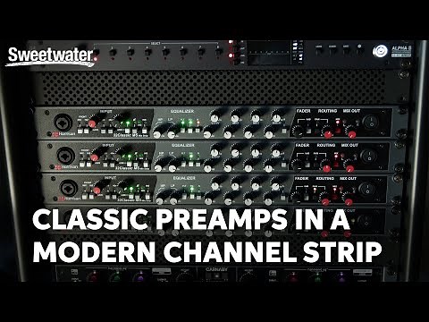 Harrison Audio 32Classic MS Channel Strip Demo