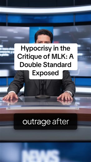 Hypocrisy in the Critique of MLK: A Double Standard Exposed