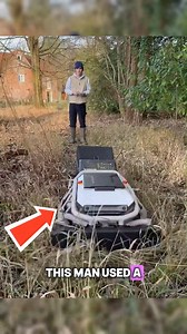 Remote-Controlled Lawnmower Capable of Cutting Down Trees This remote-controlled lawnmower is no ordinary machine—it’s powerful enough to cut grass and even small trees with ease. Perfect for tough terrain, it saves time, effort, and labor costs. A great tool for landscaping businesses and homeowners alike. #SmartTech #LandscapingTools #Innovation #RemoteControl #powerful Credits : Koham, MOWRATOR / yt | Daily Media