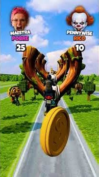 POOR TEACHER vs RICH PENNYWISE 🤡 in BeamNG Drive