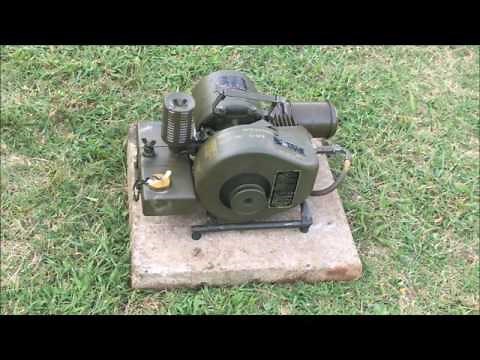 Operation of US Army Signal Corps Generator GN 51 A