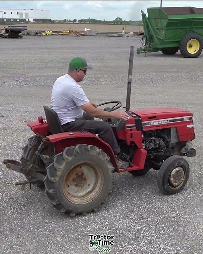 Tim's Guess WAY OFF! IH 234 Sells at Auction! 1982-1984 Sub Compact Tractor.