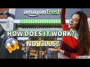 GOING INTO AMAZON FRESH STORE UK FOR THE FIRST TIME + REVIEW #AMAZONFRESH