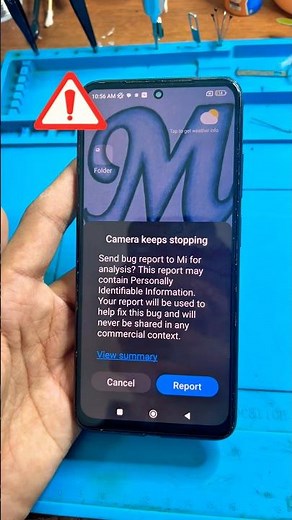 Redmi Note 10 Back Camera Not working #cameranotworking