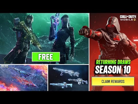 Season 10 Lucky Draws Returning! Mythic Guns, Nikto & Girls’ Frontline Collab | COD Mobile Update