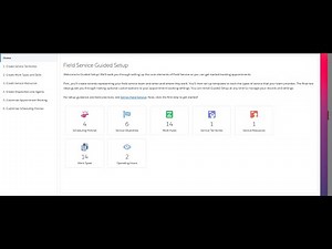 Salesforce Field Service Guided Setup