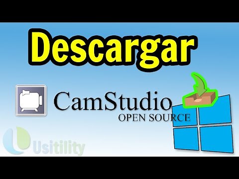 📥 Cómo DESCARGAR CamStudio para PC en ESPAÑOL ▶ Instalar CamStudio para Windows 10 Usitility1