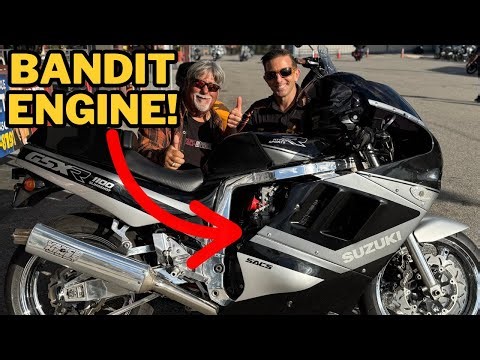 He Put a Bandit Engine in a 1989 Suzuki GSXR 1100! 🤯