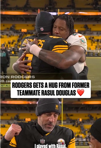 #aaronrodgers has high praise for his former teammate 😌 #rasuldouglas #nfl