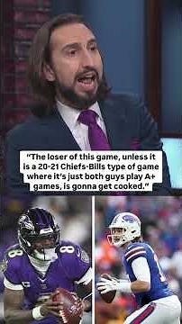 Nick on Lamar Jackson vs. Josh Allen #nfl #lamarjackson #joshallen #afc