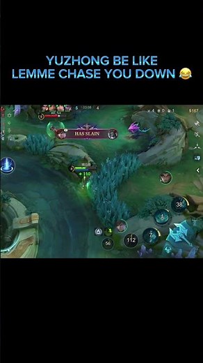 YUZHONG GOT SO ANNOYED 😂 #mobalegends5v5 #moba5v5English