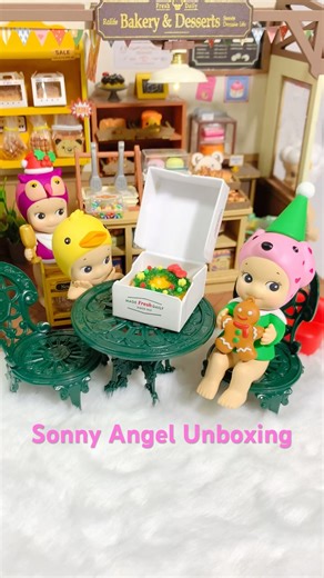 🤍Santa’s Little Helper👼🏻🤍 Sonny Angel Unboxing #unboxing #miniature