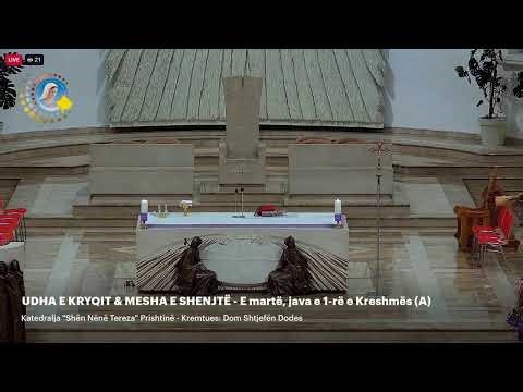UDHA E KRYQIT & MESHA E SHENJTË - E martë, java e 1-rë e Kreshmës (A)