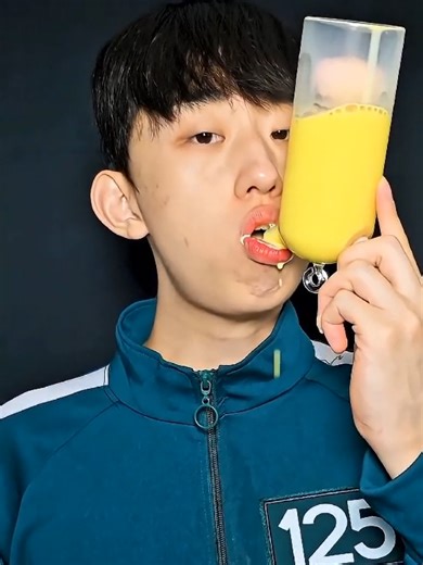 Orange Fanta Frog Eggs and Milk Soda ASMR Experience