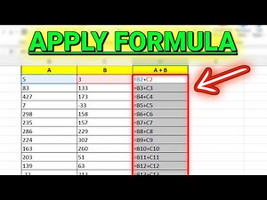How to Apply a Formula to an Entire Column in Excel (Quickly)