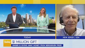 6.7K views · 38 reactions | In 1975, Peter Singer's book 'Animal Liberation' exposed hard truths about our treatment of animals. Peter has now been awarded a million dollar prize for his work, but he's not keeping a cent of it. #9Today | TODAY | Facebook