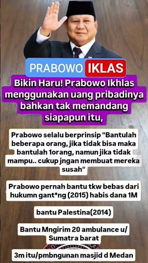 PAK PRABOWO IKLAS #viralvideo #viralshort #shorts #fypシ