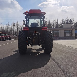 [Hot Item] AC Cabin Big Chassis Massey Ferguson Yto 1304 110HP 100HP Disc Plow Power Harrow Mini Farm Tractor with CE