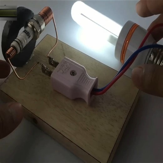 Powerful Free Energy Generator By Spark Plug 100% #viral #trending #gernator #tranding #electricity #diy | Deep side