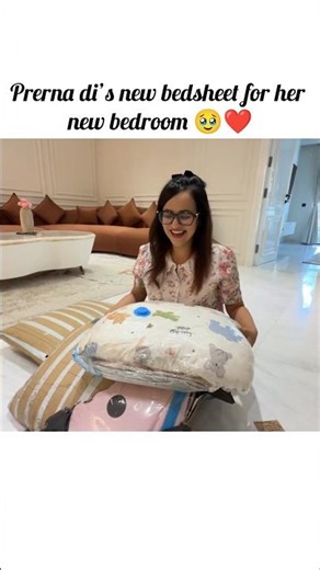 Prerna di new bedsheet for new house 🥹❤️ @triggeredinsaan #liveinsaan #shorts