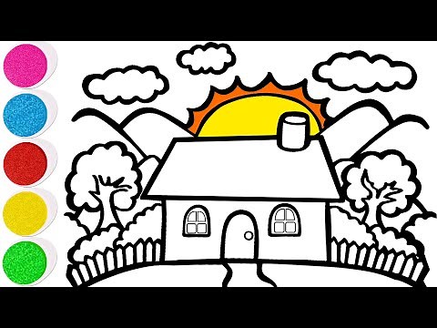 How to Draw a House Easy | Step by Step