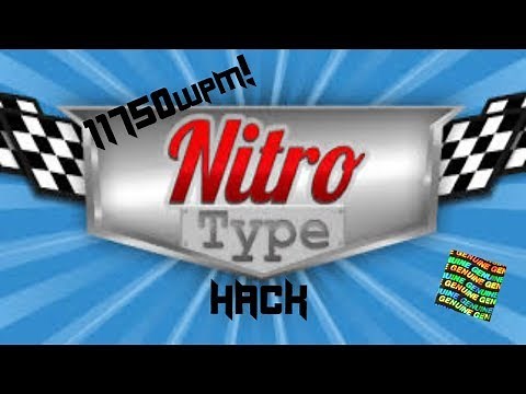 How To Hack Nitrotype!