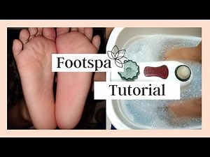 Foot Spa Tutorial | Janna Gio