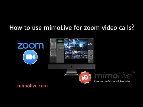 mimoLive™ Tutorial: Zoom Integration