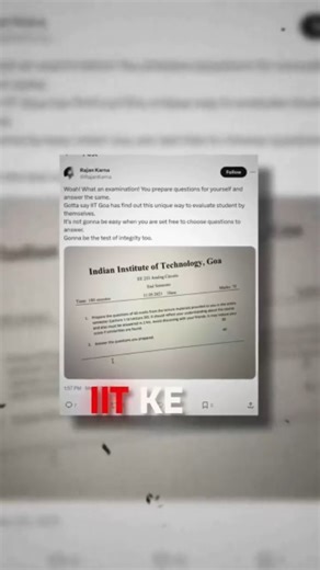 its___kanhu on Instagram: "🙃 IIT QUESTION PAPER 🙃 #iit #motivation #jeeaspirants #iitian #iitgoa #iitmotivation #jeemotivation"