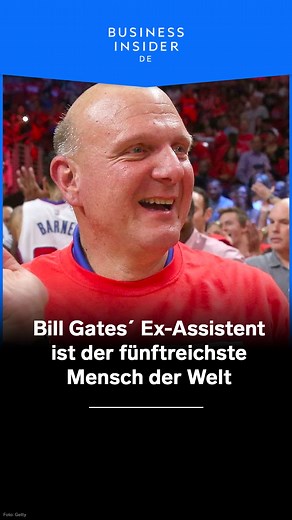Steven Ballmer war der Assistent von Bill Gates. Jetzt ist er fast reicher als der Microsoft-Gründer selbst. Wie kam es dazu? #billgates #gates #wirtschaft #finanzen | Business Insider Deutschland